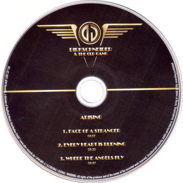 Arising by Dirkschneider & The Old Gang – Hot Shot Records